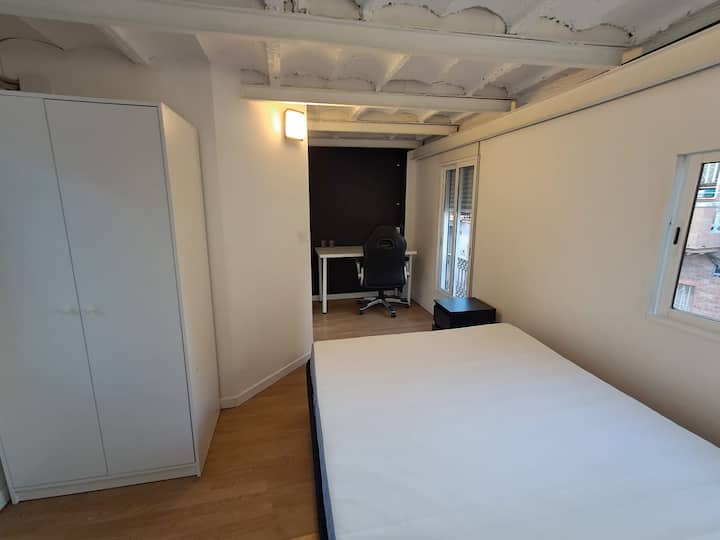 Gran Habitación Con Baño Privado - Valence en Espagne