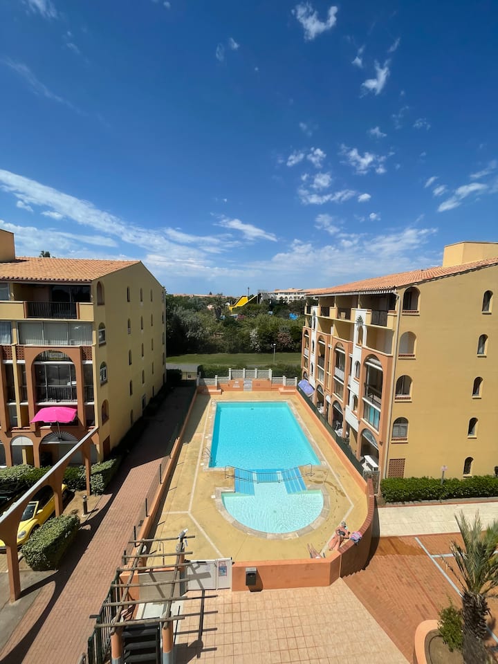 Charmant Apt Au Cap D'agde - Agde