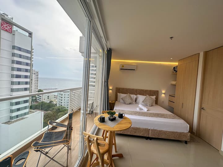 Suite Vista A La Bahía-piscina Rooftop Santa Marta - Santa Marta, Colombia