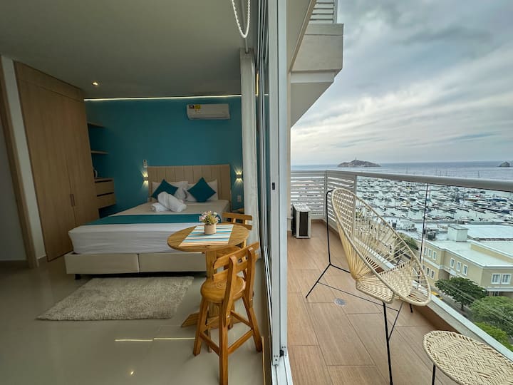 Suite Con Vista A La Marina De Santa Marta - Santa Marta