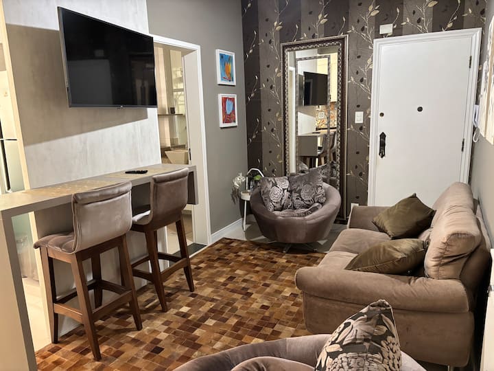 Apto 2 Dorm -Requinte Próx. Praia - Santos