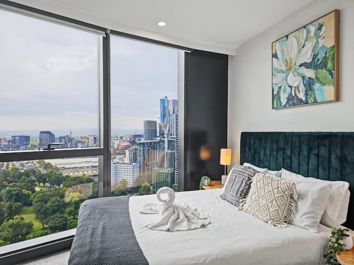 City Lights & Starry Nights Lv31. Pool/gym/jacuzzi - Melbourne