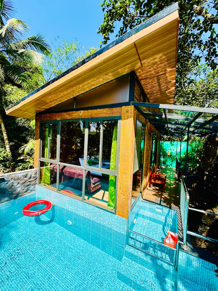 Inaugural Offer- Ayani Treehouse With Privatepool - Wayanad