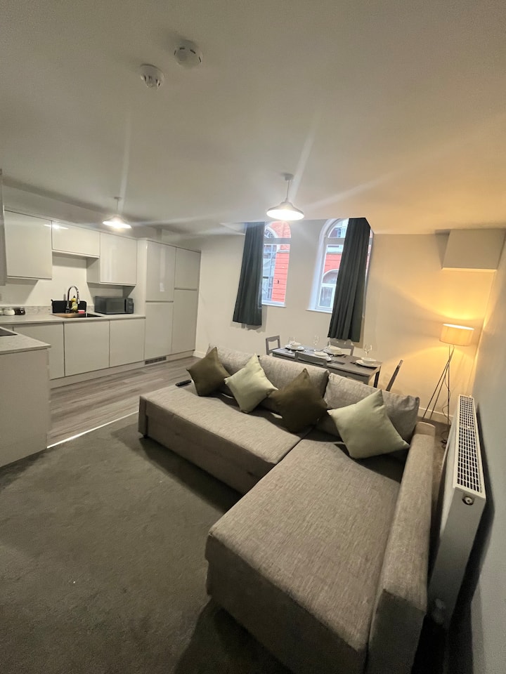Hull City Centre Converted Brewery Apartment 3 - 侯城
