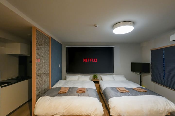 新築Hanedaterrace204 32㎡|和モダン|羽田空港8分|糀谷徒歩5分|京急蒲田徒歩9分 - 가와사키시