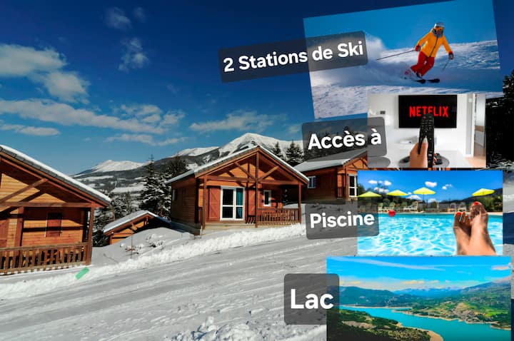 Chalet Entier Proche Ski&lac Balcons Du Grand Puy - Seyne