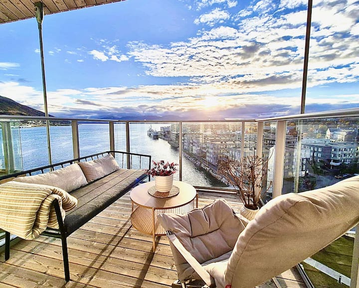 Top Floor Apartment | Sea View  | Central - Tromsø
