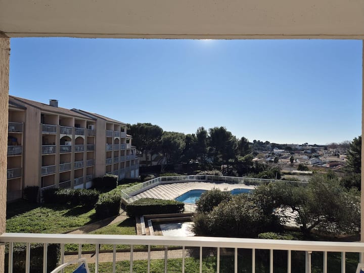 T2 Terrasse Piscine Blb - Balaruc-les-Bains