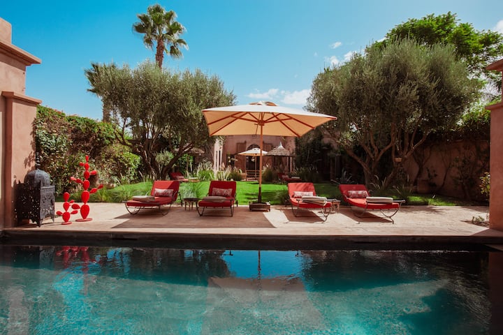 Villa Boccara – Charme, Calme, Piscine, Personnel - Morocco