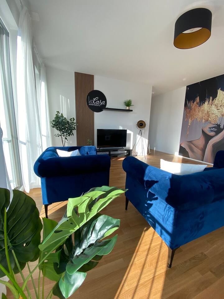 Kocasa03 City-center Böblingen, Balkon, Waipu-tv - Böblingen