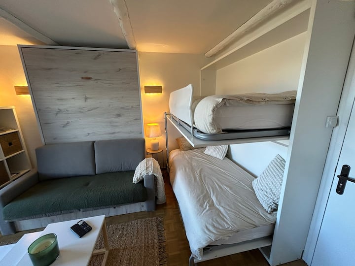 Charmant T1 Au Pied Des Pistes – Vue Montagne – - Sauze Super Sauze