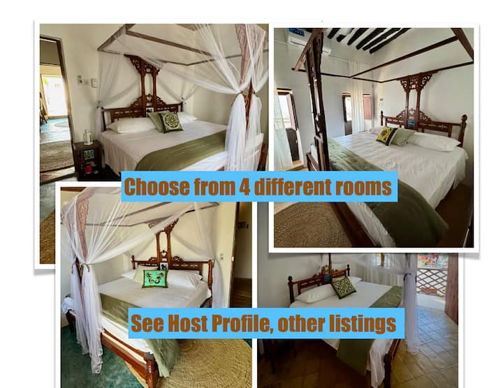 Room 3, Two Flights Up, Shared Bath In Hallway - Zanzibar Archipelago