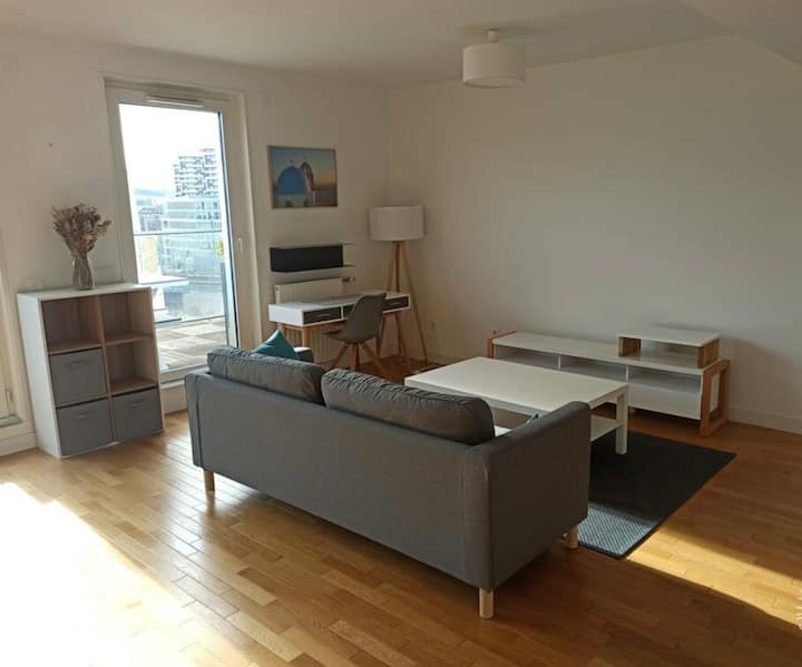 Superbe Appart à Paris: 80m2 + Grande Terrasse - Paris