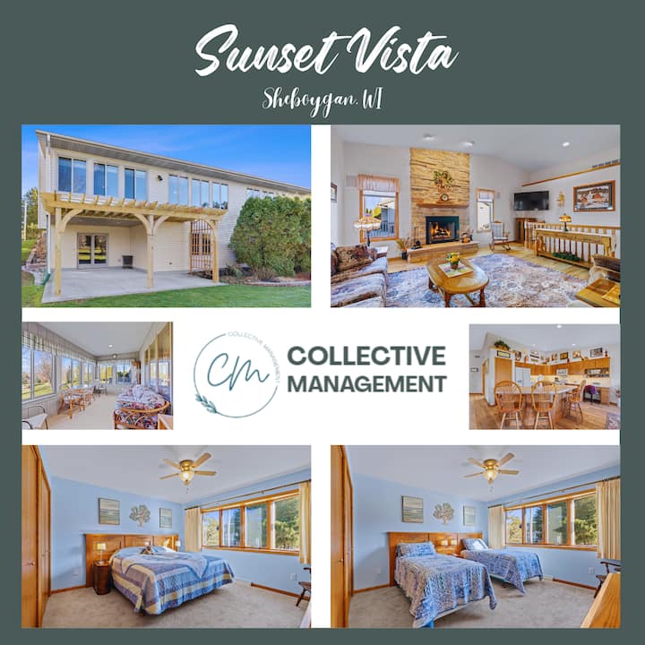 Sunset Vista – 2br Central Elkhart Lake Retreat - Herman, WI