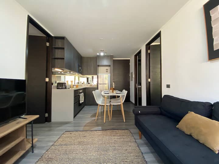 Depto Santiago Parking 2h- 2b Metro Wifi - Santiago