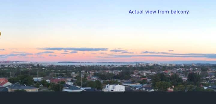 New Cozy Flat, 1b+study, Great Views &Near Airport - Sydney