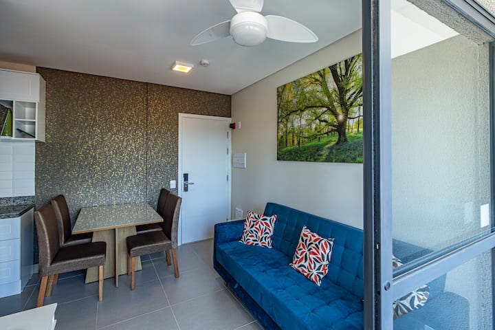 Apê Metrô Butanta 01 Dormitório 36 Metros Com Ar - Sao Paulo