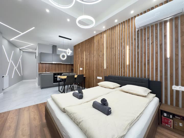 Asboth New Design Apartment 14c With 2ppl/wifi/ac - Budapest