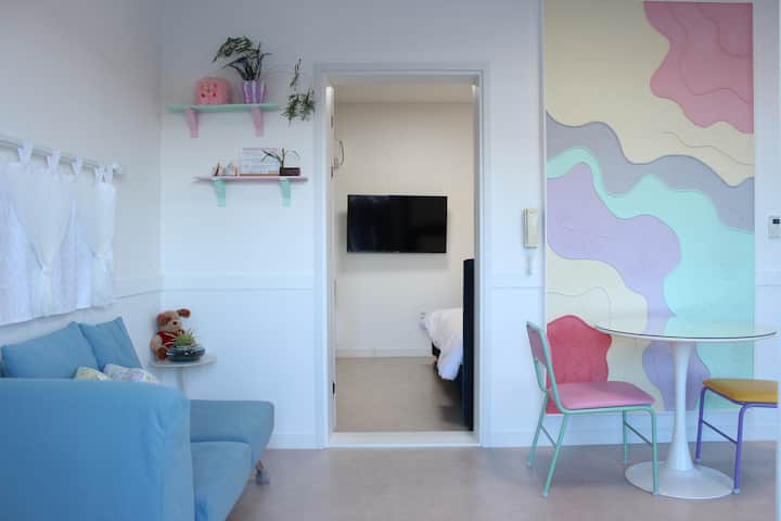 담양 Milk [메타프로방스] 103호 _감성숙소#프로방스도보5분#메타세콰이어도보8분 - Gwangju