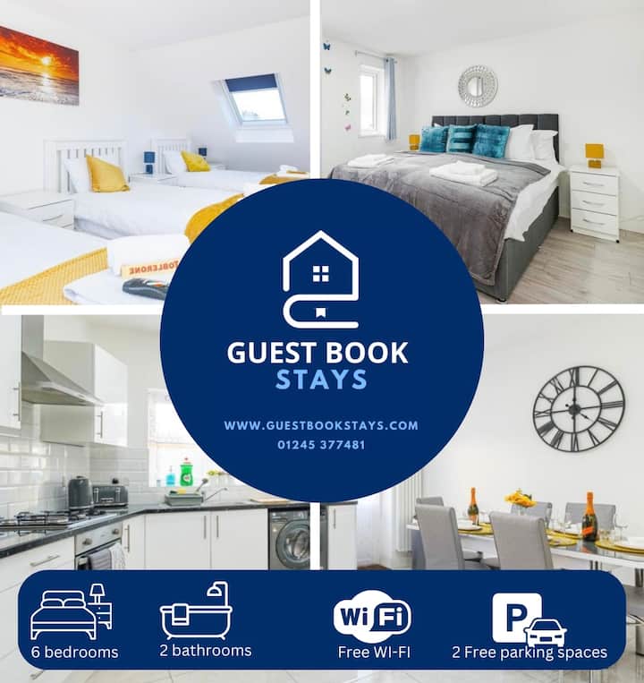 Contractor Gem Sleeps 14 Parking X2 Wifi - Hertfordshire