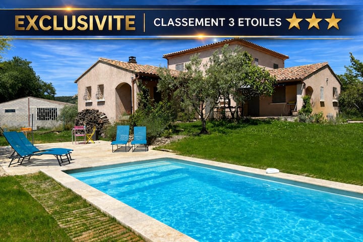Havre De Paix Avec Piscine Au Pied Du Ventoux - Vaison-la-Romaine