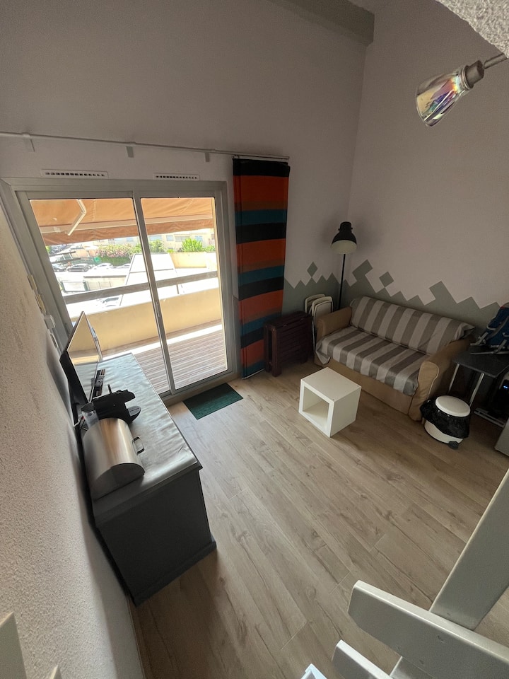 Studio Mezzanine, Plage Du Môle - Agde