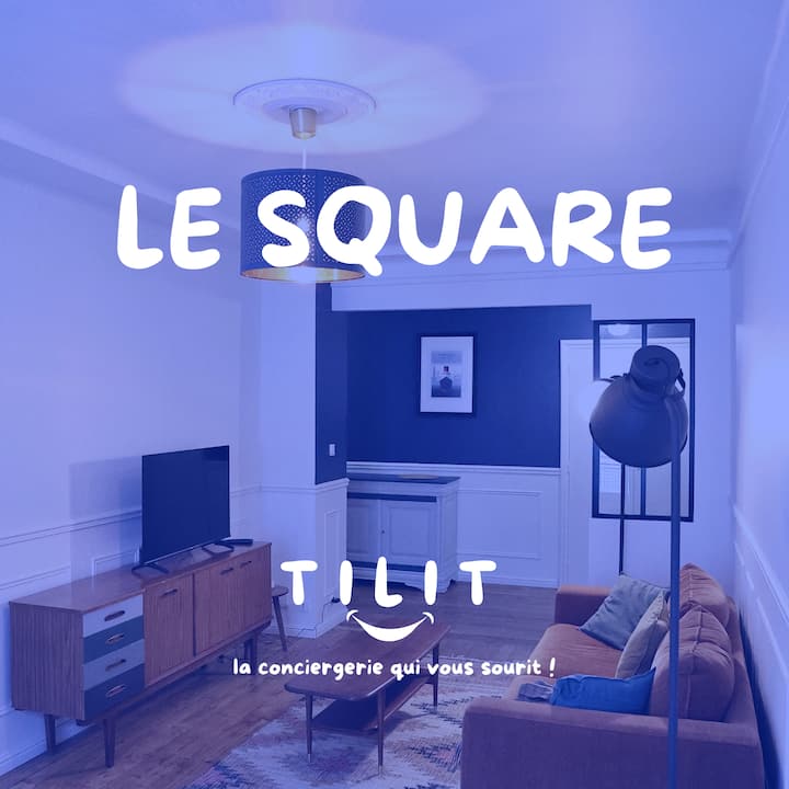 Appart Le Square : 4 Pers · Centre & Tram - Plage du Havre