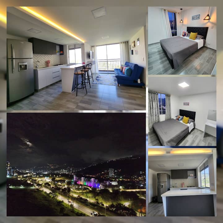Apto Cerca De Metro/centro Comercial/vista/parking - Bello