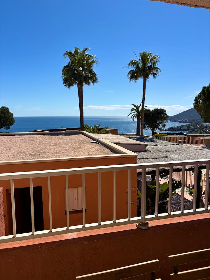 Nautica - Appartement Vue Mer, Idéal Famille - Théoule-sur-Mer