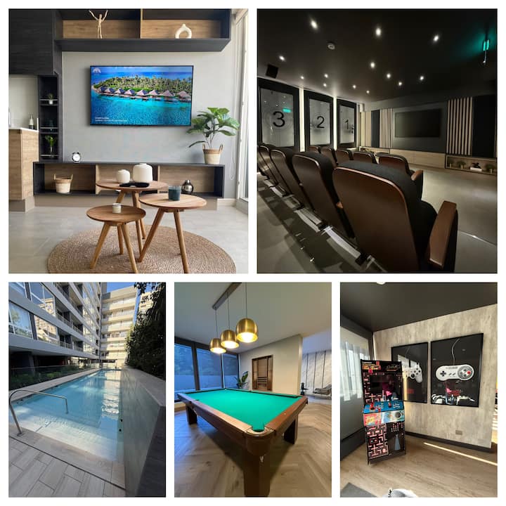 Ropa De Cama Toallas|gym|a/c|piscina|wifi 6|estc - Santiago