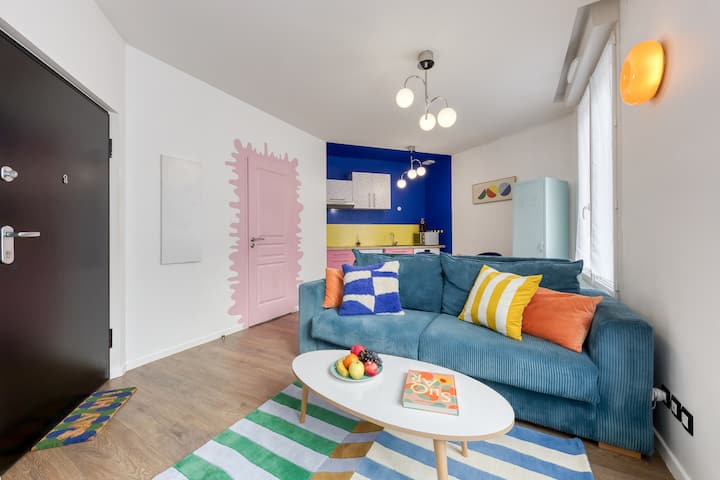 Color Pop - à 2 Pas De Paris / Métro - 4p - Romainville