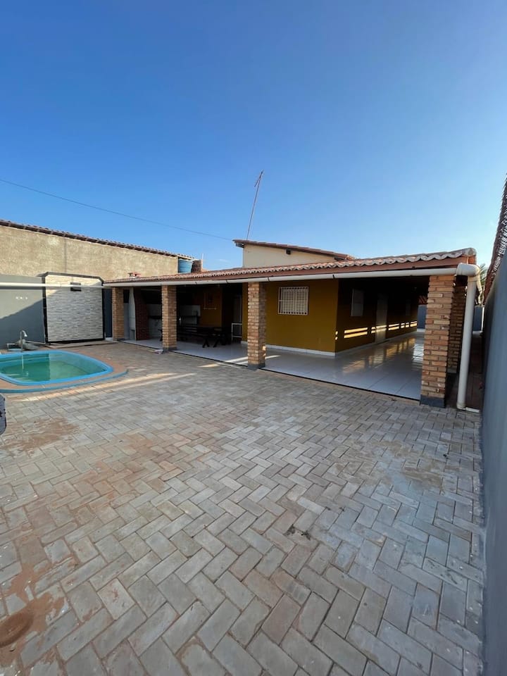 Casa Com Piscina Em Tibau. - Areia Branca