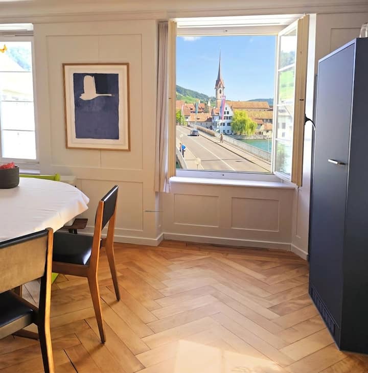 Historisches Apartment Mit Rheinblick • 70qm - Canton of Schaffhausen