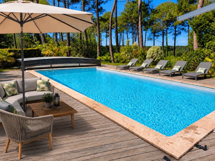 Villa D’exception à Biscarrosse Lac-piscine Xl - Biscarrosse