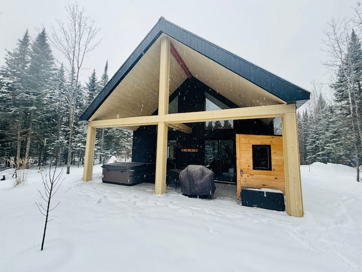 Chalet Sauna Spa Scandinave Saint-donat/tremblant - Saint-Donat