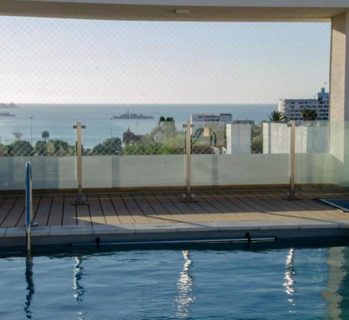 Céntrico Apartamento, 2 Habitaciones Y 2 Baños - Viña del Mar