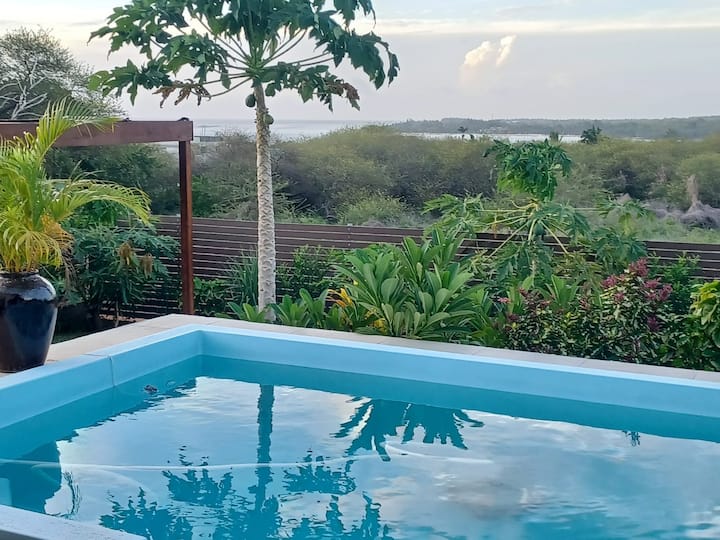 Proche De La Plage, Villa Vue Mer Avec Piscine - Mauritius