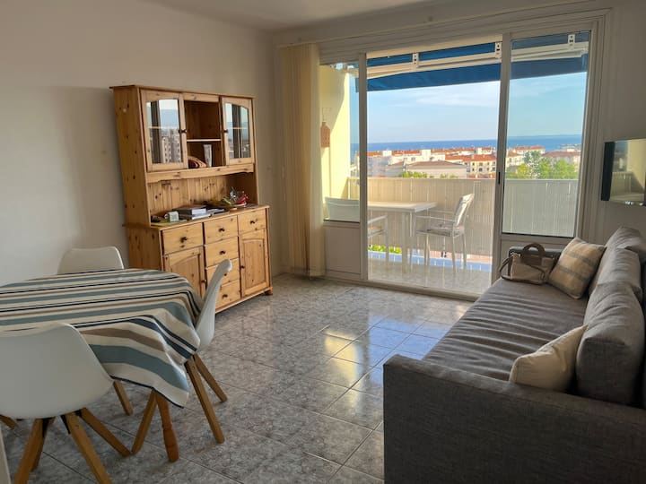 T2 Avec Vue Mer à 5 Min De La Plage - Fréjus