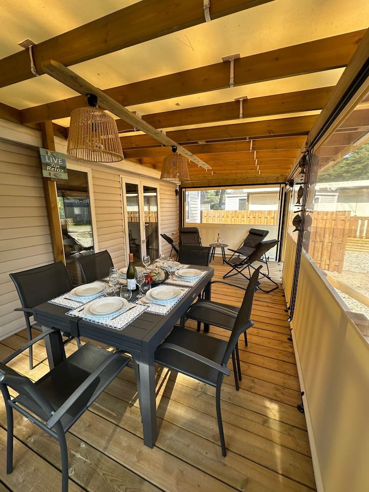 Mobil-home Au Cœur Des Pins - Saint-Quentin-en-Tourmont