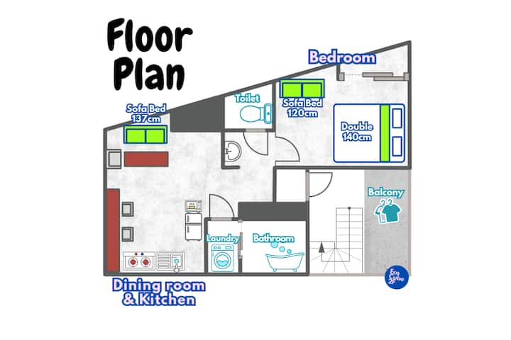 3 Min Walk To Station / Sleeps 6 / Local Tokyo - Ikebukuro
