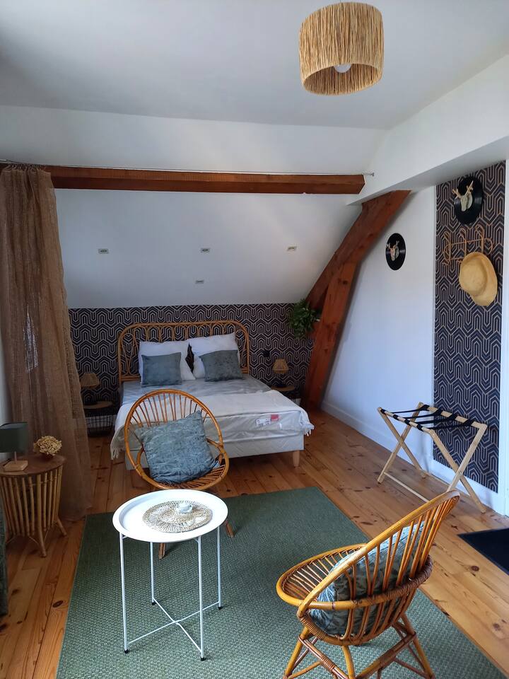 Chambre "Marion" à Proximité De La Gare - Roanne