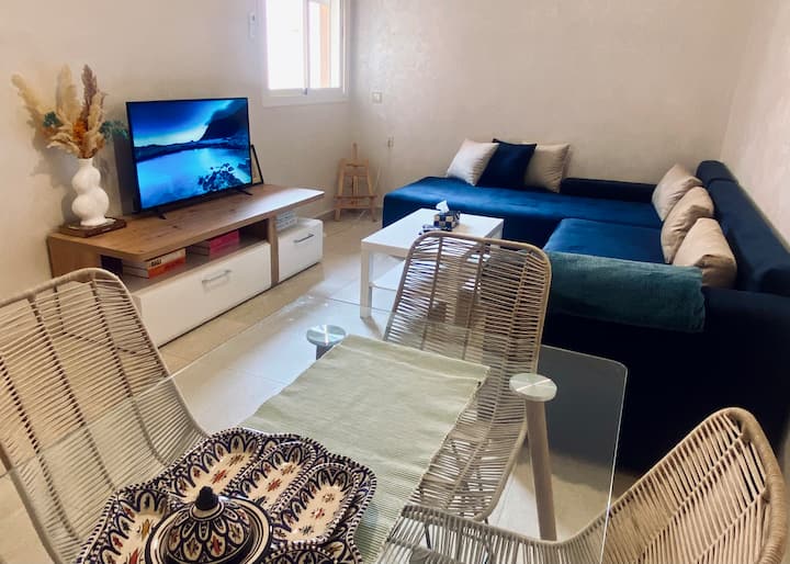 Charmant Et Very Cosy Appartement Proche Du Centre - Marrakesh