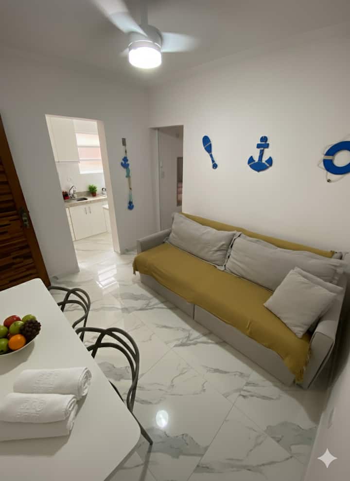 Embaré: Lindo Apto A Poucos Metros Do Mar! - Santos, Brasil