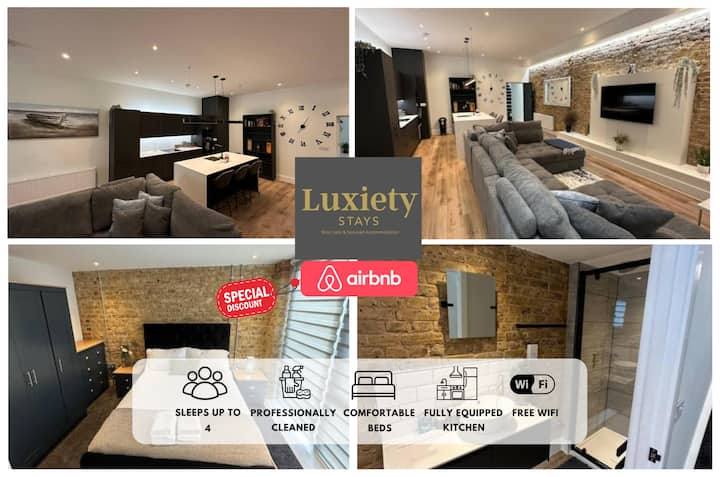Elegant 2br Long Stay Discount By Luxiety Stays - Southend-on-Sea