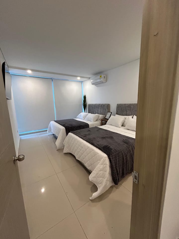 Apartamento 2 Camas Alto Prado - Barranquilla