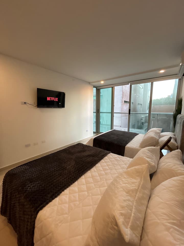 Loft De Lujo 1. Hab Pisicna Norte Alto Prado - Barranquilla