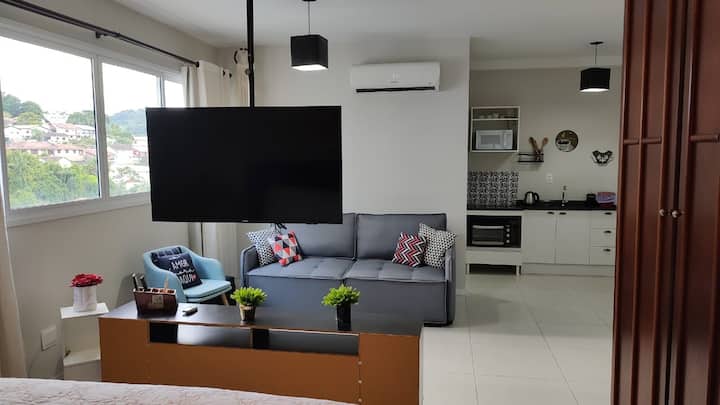 Loft Acolhedor- Conforto/pràtico - Blumenau