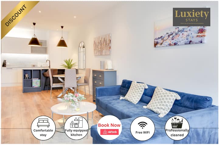 Stunning 1br Long Stay Discount By Luxiety Stays - Southend-on-Sea