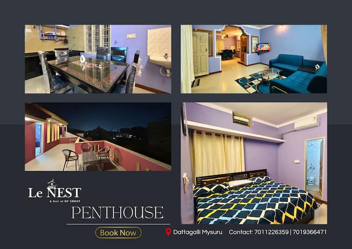 Le Nest - Penthouse By Np Groups - Mysuru