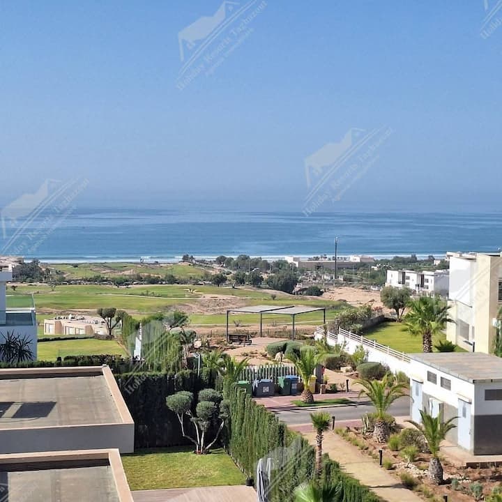 The Blue Pearl Villa Ocean View Taghazout Bay Amda - Taghazout